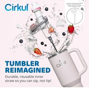 Cirkul | Dining | Cirkul 4oz Strawsip Insulate Stainless Steel Tumbler ...